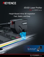 2D/3D Laser Profiler - LJ-X8000 series | KEYENCE Canada
