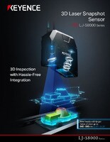 Models : 3D Laser Snapshot Sensor - LJ-S8000 series | KEYENCE Canada
